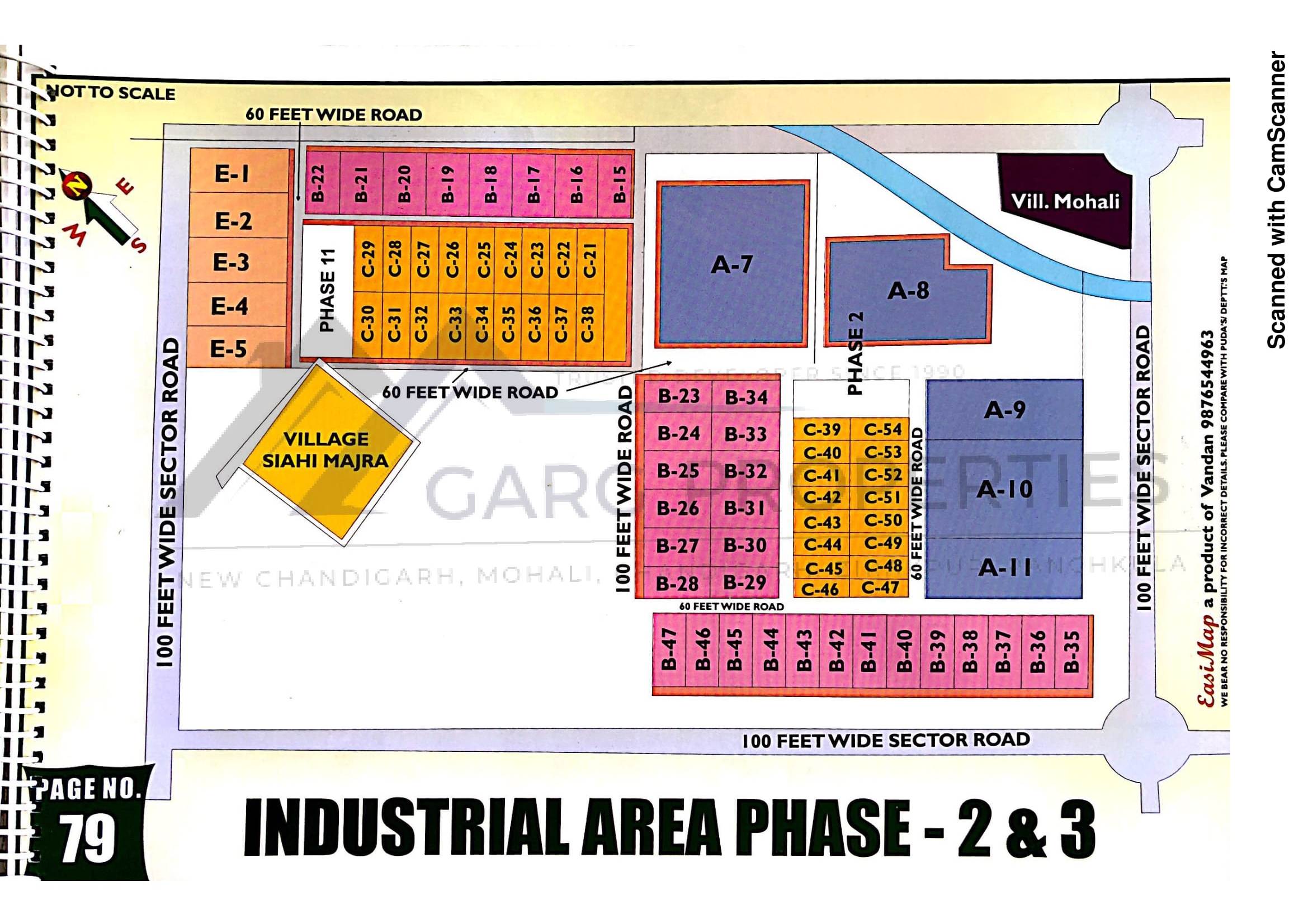 Mohali Map Garg Properties Mohali Map Garg Properties