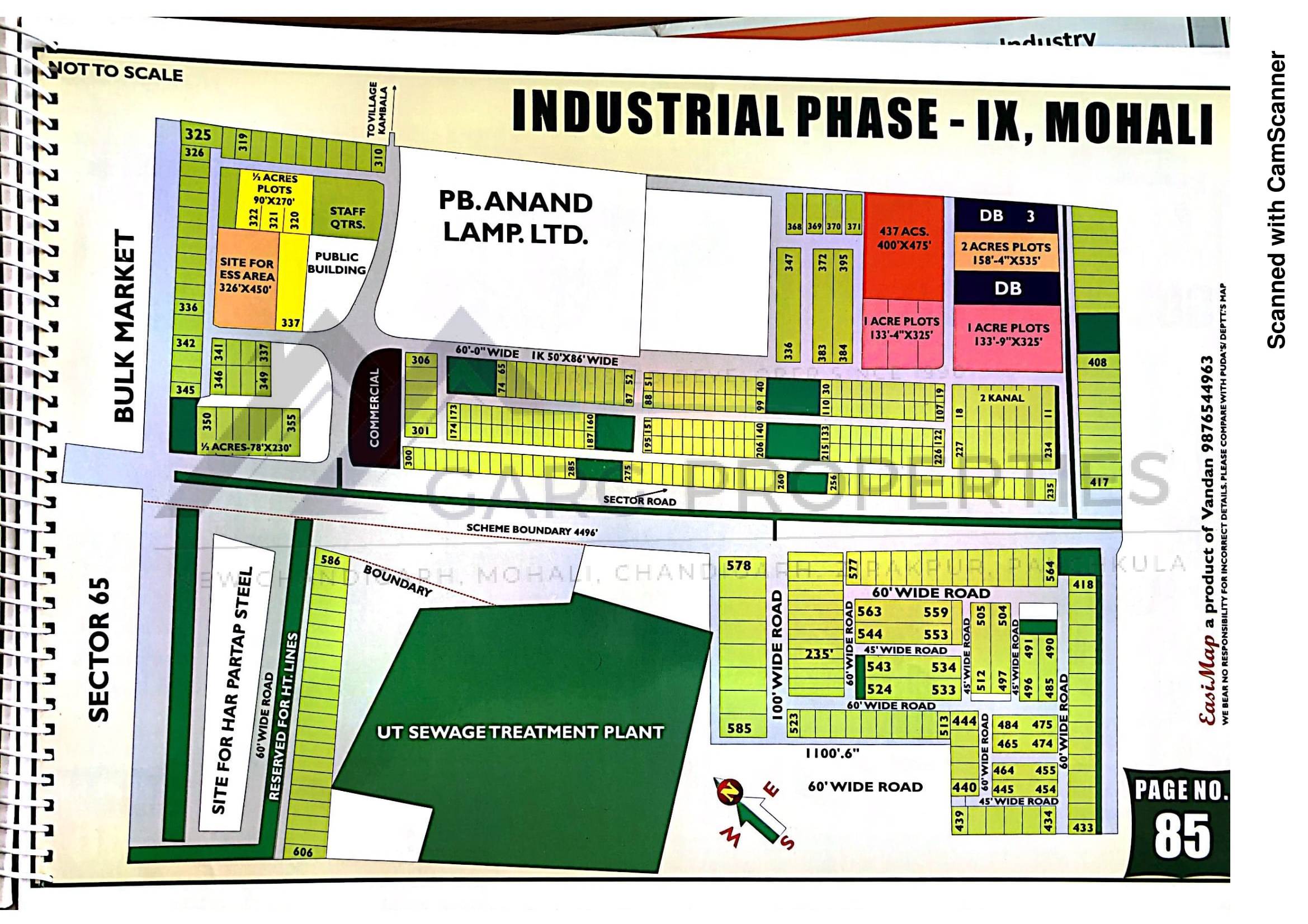 Mohali Map Garg Properties Mohali Map Garg Properties